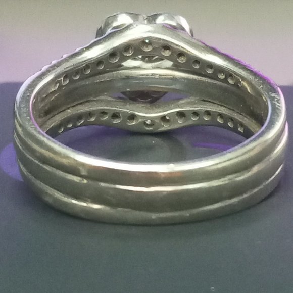 Paramount | Jewelry | Soldered Engagement Ring And Wedding Ring | Poshmark